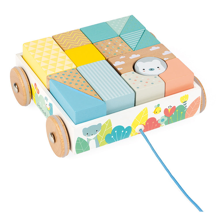 Pure Pull-Along Blocks Cart – LMNOP the store