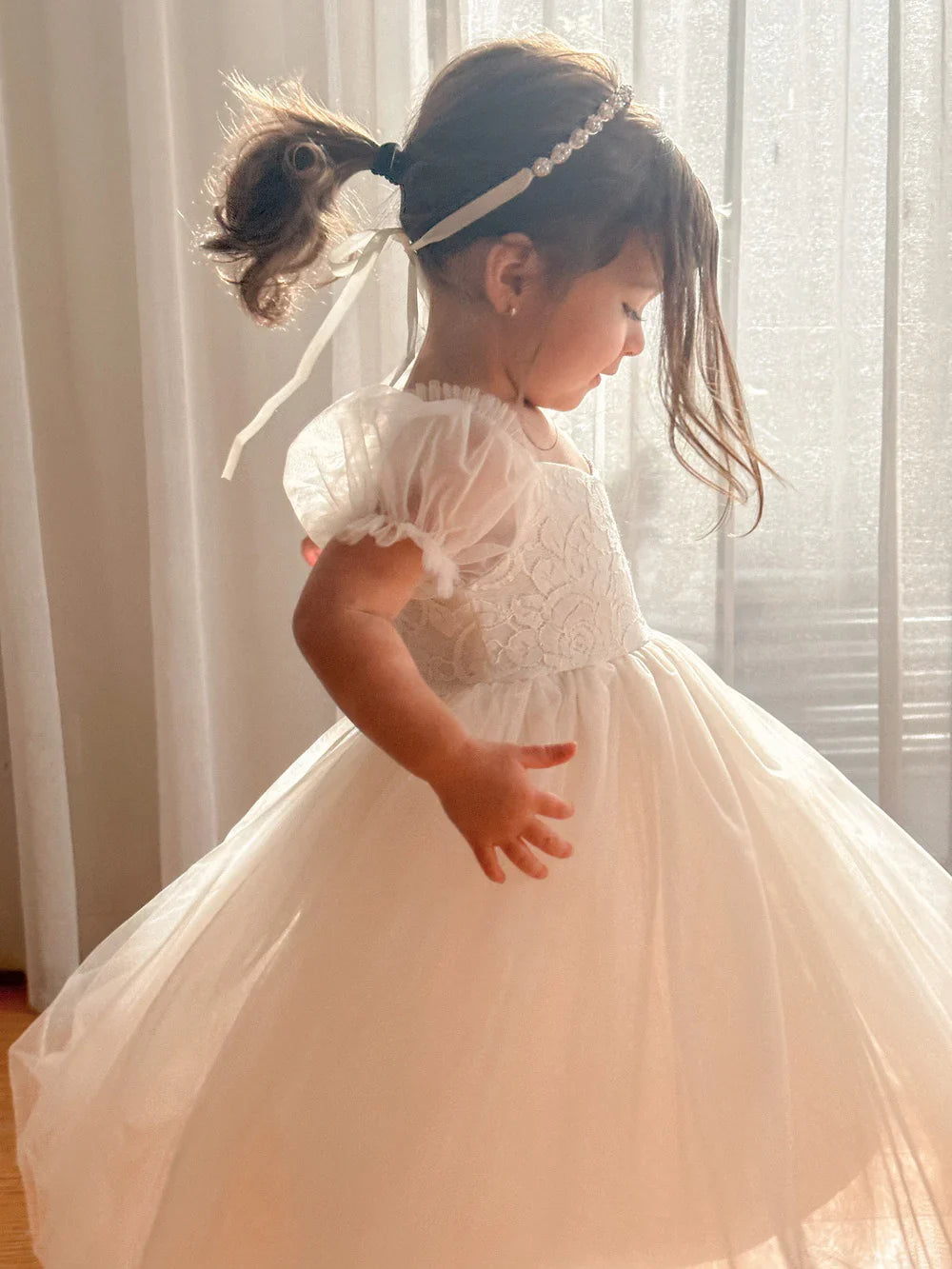 Harper Ivory Tulle Dress – LMNOP the store